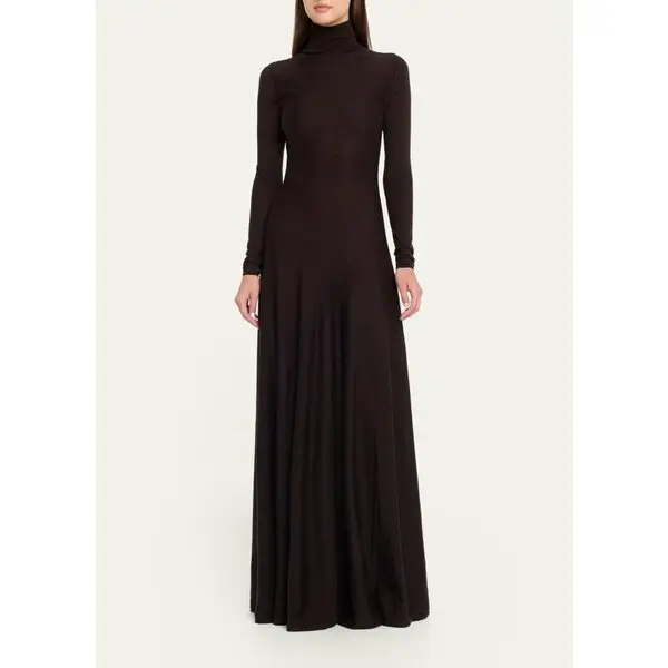 Adam Lippes Naomi Cashmere Knit Turtleneck Dress