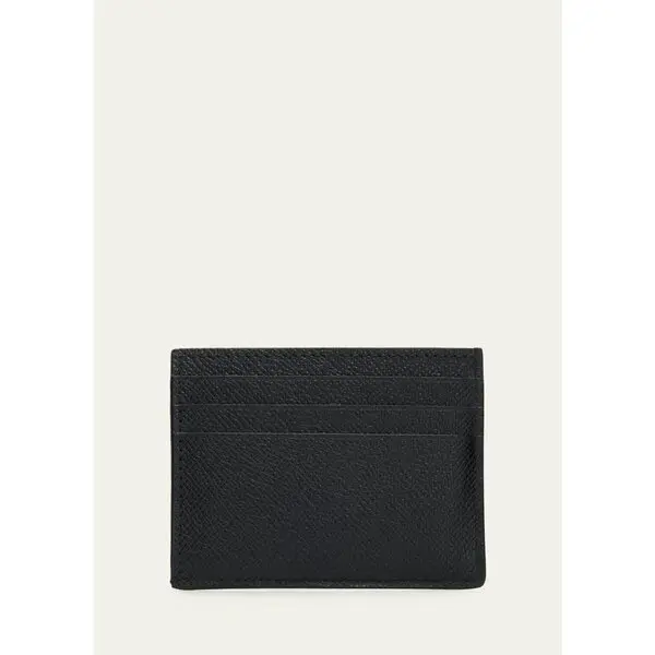 TOM FORD Logo Leather Card Holder