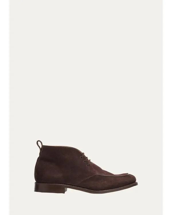Church's Selkirk Suede Apron-toe Desert Boots - Black