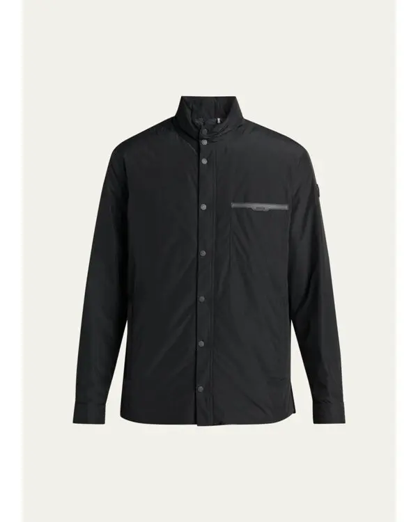 Moncler Snap-front Down Jacket