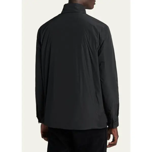 Moncler Snap-front Down Jacket