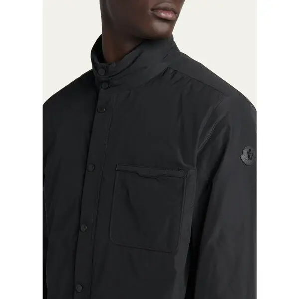 Moncler Snap-front Down Jacket