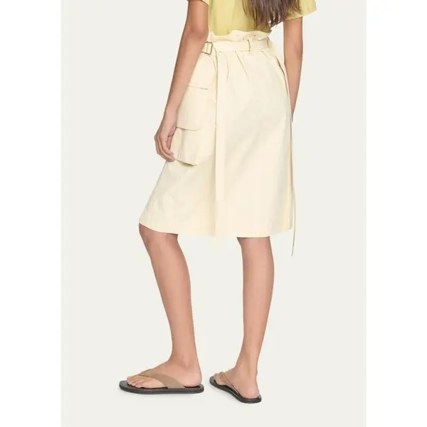 Ossou Glen Knee-length Cargo Skirt