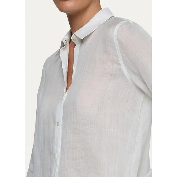 L'Agence Ellery Sheer Ramie Blouse