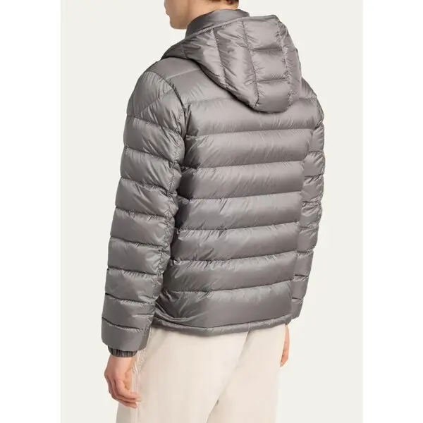 Moncler Hood Logo Puffer Jacket
