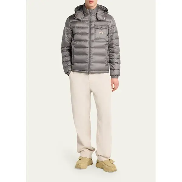 Moncler Hood Logo Puffer Jacket