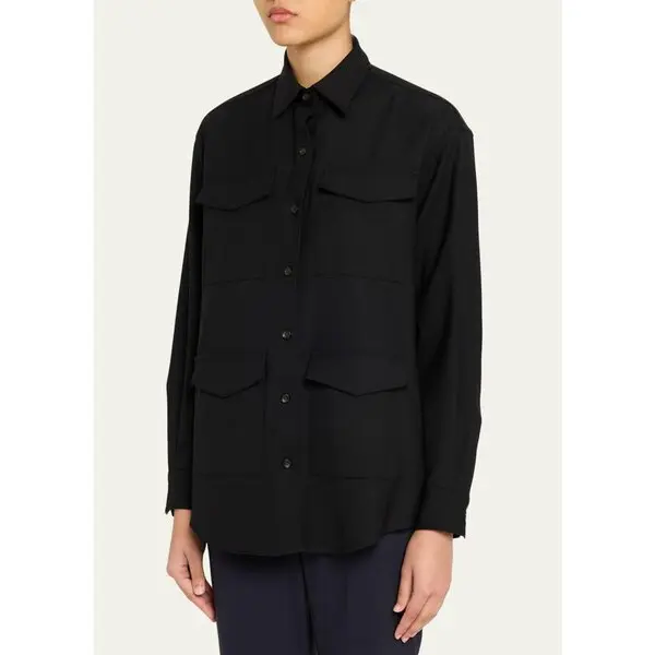 Maria Mcmanus Wool Cargo Jacket