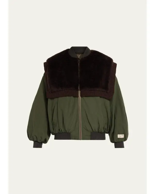 Sea Marta Bomber Jacket - Army