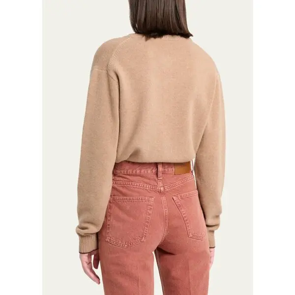 Chloé Wool-cashmere Logo Heart Cardigan