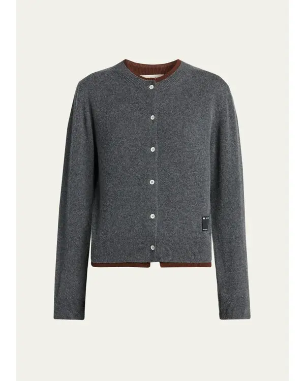 Marni Cashmere Double-trim Cardigan