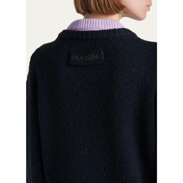 Marni Layered Wool Sweater