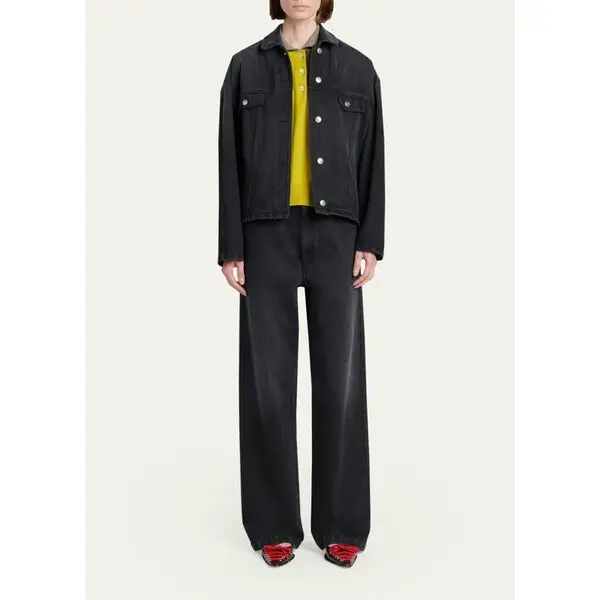 Marni Cashmere Short-sleeve Polo Sweater