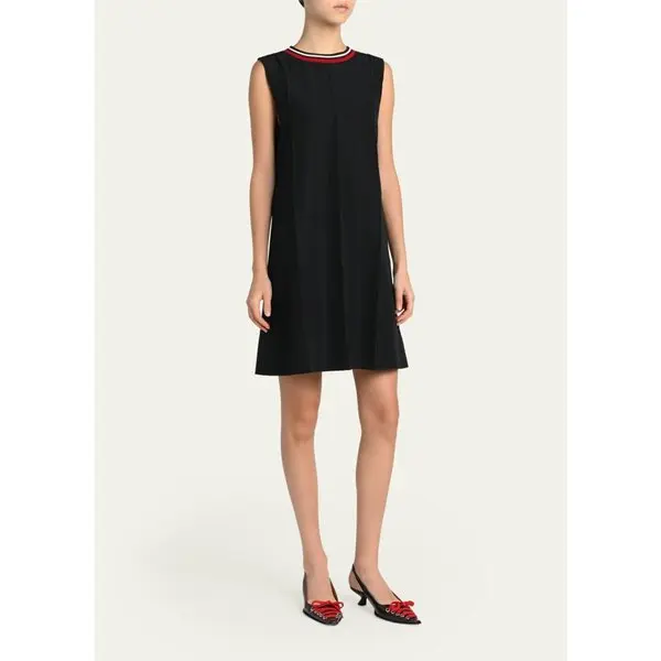 Marni Sleeveless Wool Mini Dress