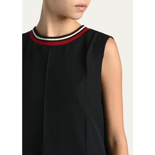 Marni Sleeveless Wool Mini Dress