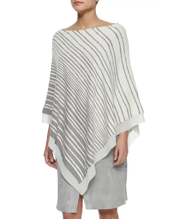 Vince Wool-blend Turtleneck Cape