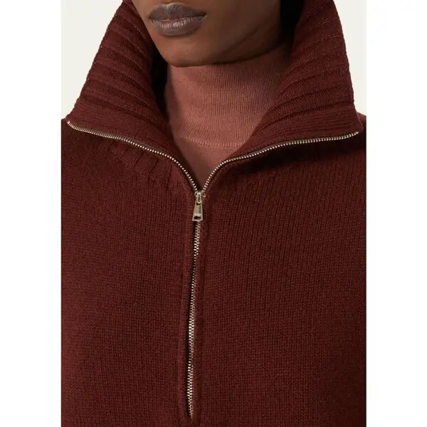 Max Mara Quarter-zip Cashmere Sweater