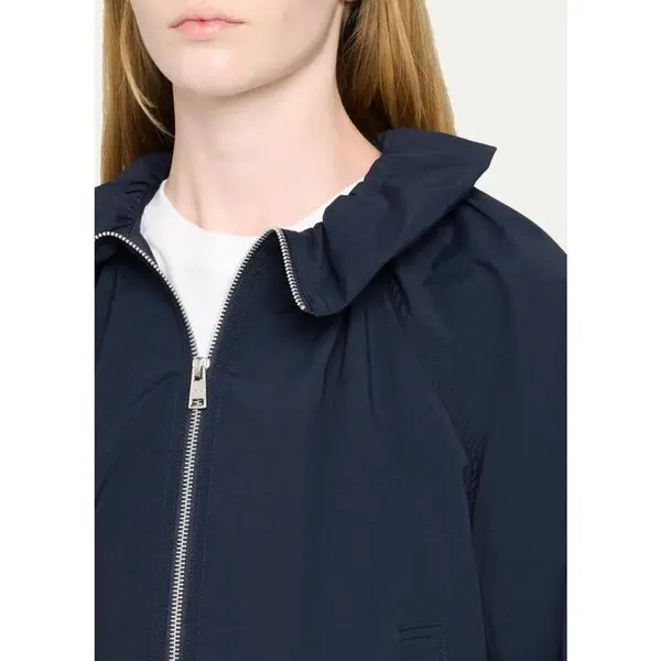 Veronica Beard Circe Hooded Bubble Jacket