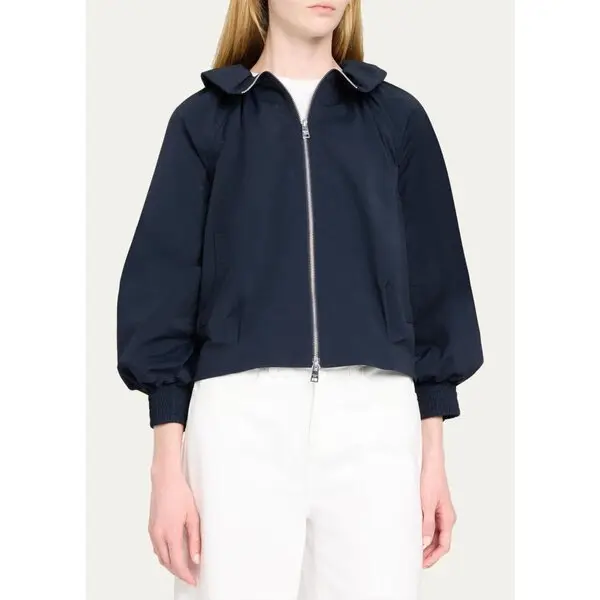 Veronica Beard Circe Hooded Bubble Jacket