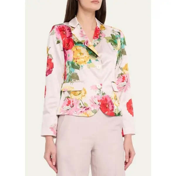 Libertine Pat Nixon Silk Single-breasted Classic Jacket