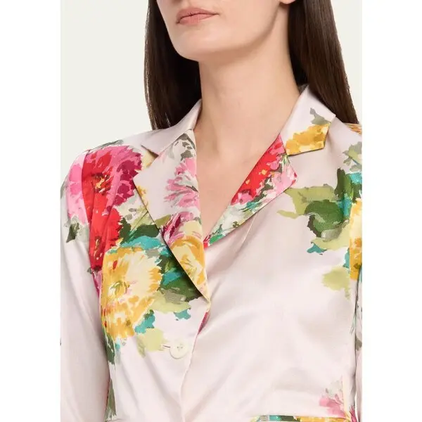 Libertine Pat Nixon Silk Single-breasted Classic Jacket