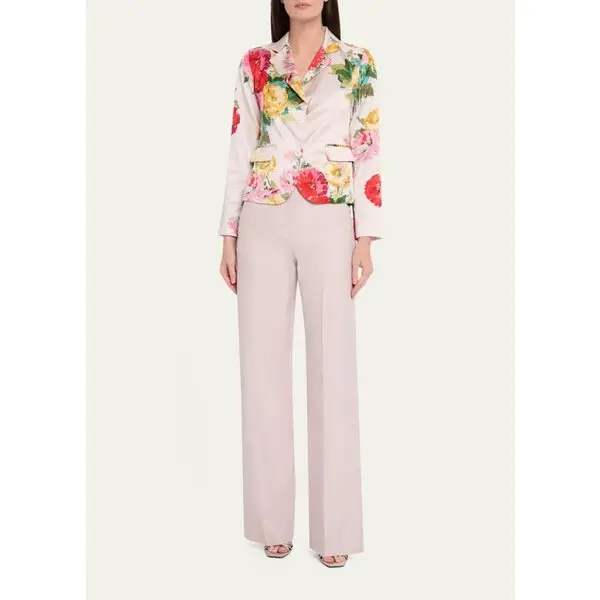 Libertine Pat Nixon Silk Single-breasted Classic Jacket