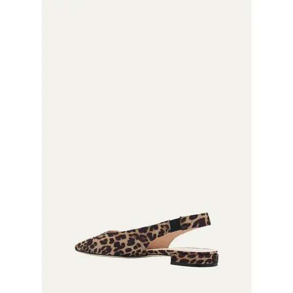 STUART WEITZMAN Stassi Grosgrain Slingback Flats