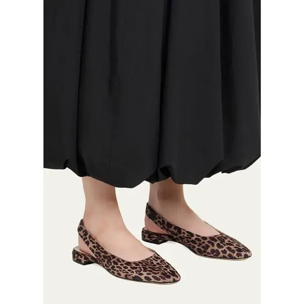 STUART WEITZMAN Stassi Grosgrain Slingback Flats