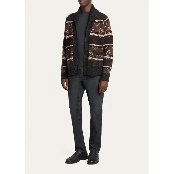 Zegna Trofeo Wool Crewneck Sweater