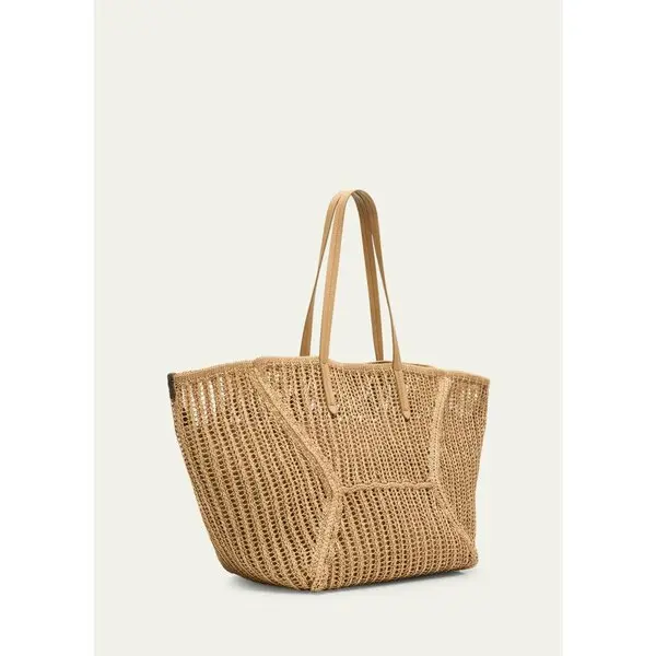 Brunello Cucinelli Bc Duo Techno Raffia Tote Bag