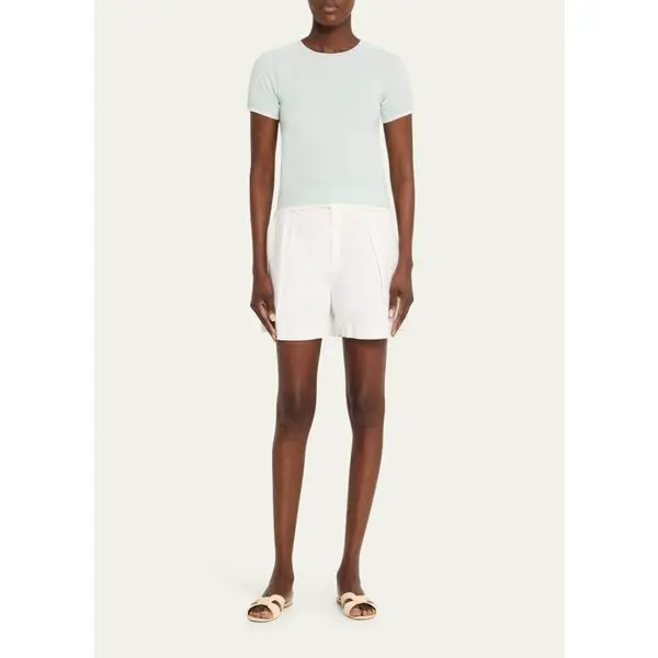 Vince Short-sleeve Double-layer Tee - 979bow-bla