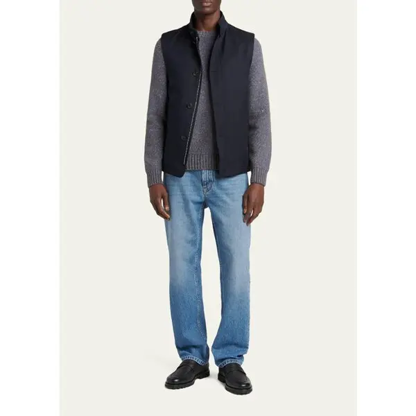 Zegna Motorin Button-front Vest