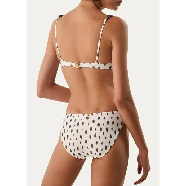 VIX PAULA HERMANNY Gal Mel Polka-dot Bikini Top