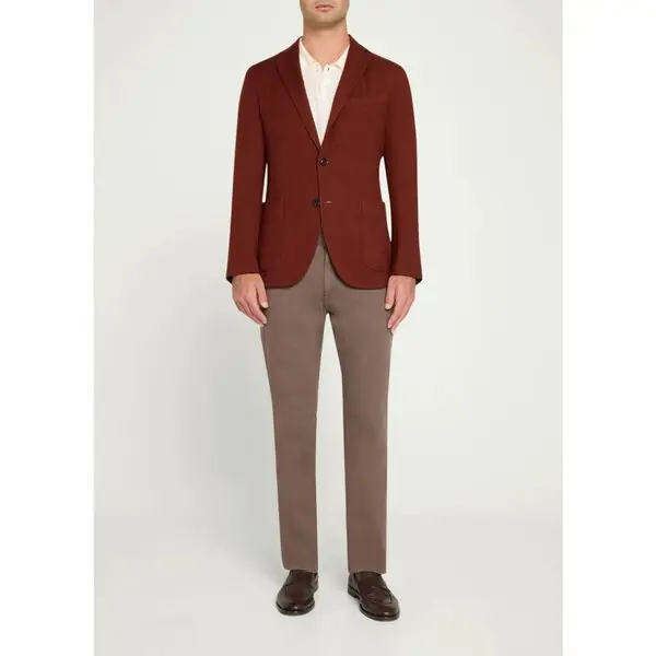 Boglioli Peak Lapel Wool Sportcoat