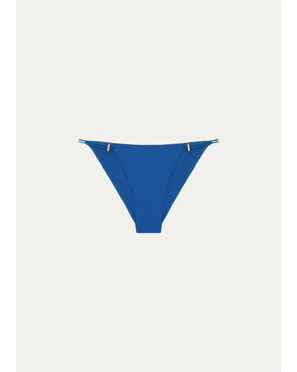 VIX PAULA HERMANNY Pixie Casi Bikini Bottoms - Blue