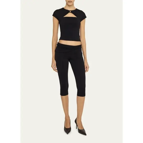 FRAME X Alexandra Leclerc The Casino Top - Black