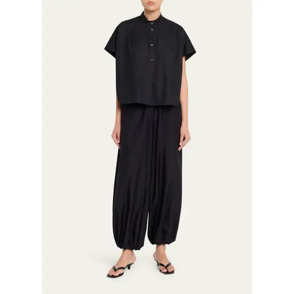 JAMIE HALLER The Amalfi Cotton Poplin Shirt
