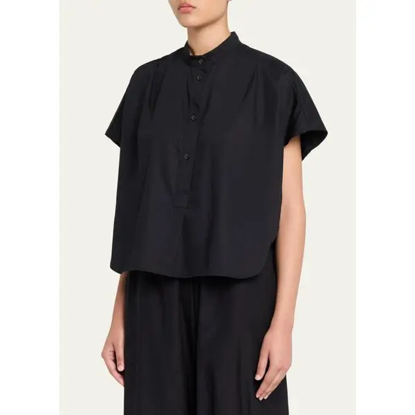 JAMIE HALLER The Amalfi Cotton Poplin Shirt