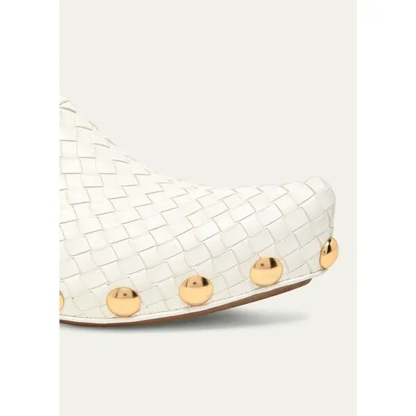 Bottega Veneta Gondola Intrecciato Leather Clog Mules