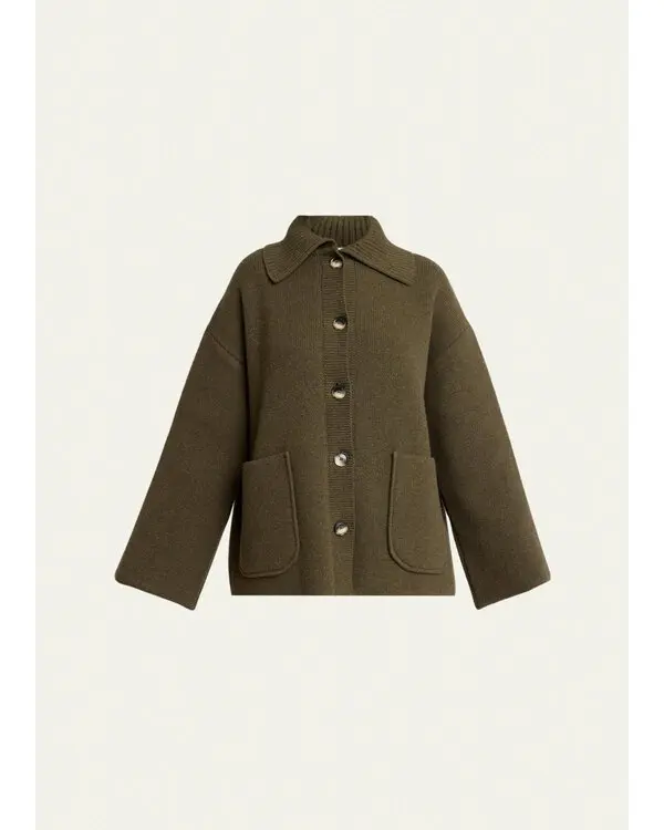 Proenza Schouler White Label Nelly Merino Wool Jacket
