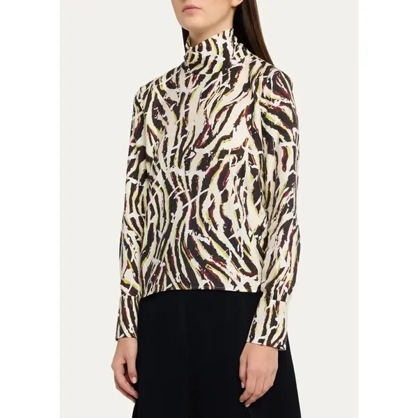 Proenza Schouler White Label Ansel Printed Top