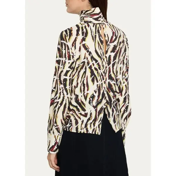 Proenza Schouler White Label Ansel Printed Top