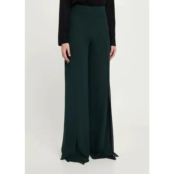 Akris Fellia Silk Georgette Flared Pants