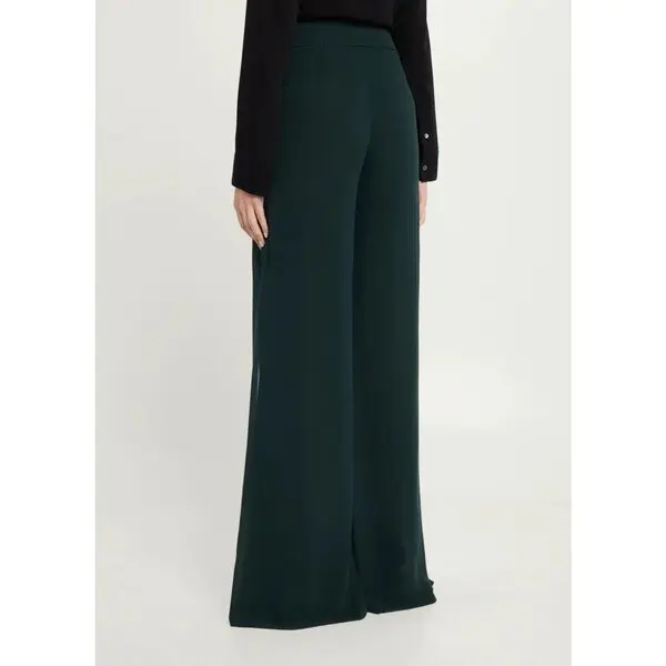 Akris Fellia Silk Georgette Flared Pants