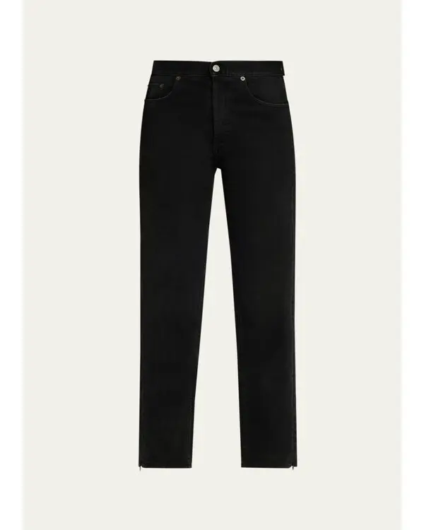 MAISON MARGIELA Zip Straight-leg Jeans