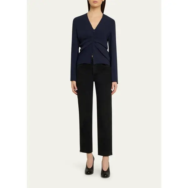 MAISON MARGIELA Zip Straight-leg Jeans