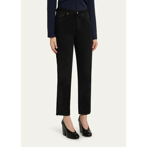 MAISON MARGIELA Zip Straight-leg Jeans