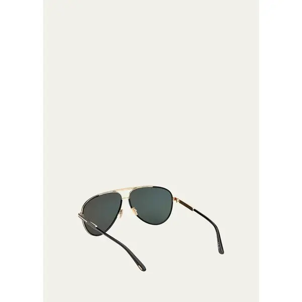 TOM FORD Rupert 63mm Aviator Sunglasses