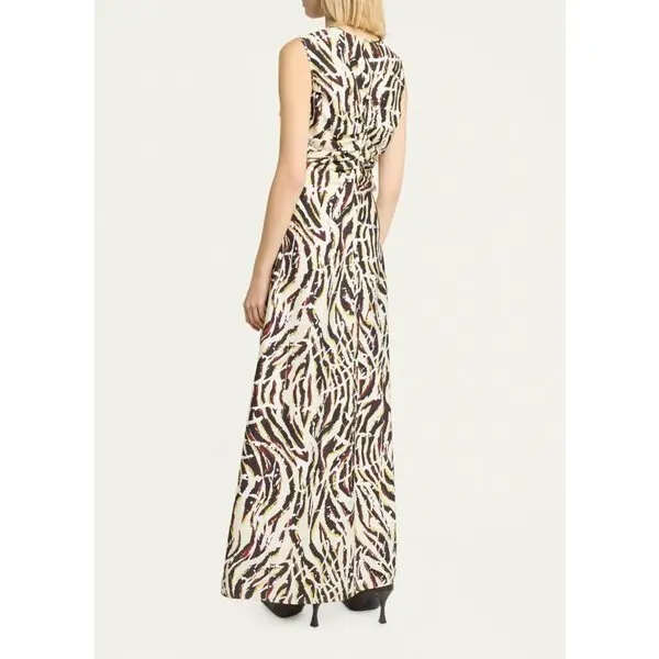 Proenza Schouler White Label Clem Ruched Maxi Dress