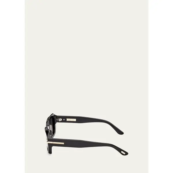 TOM FORD 53mm Rectangular Sunglasses