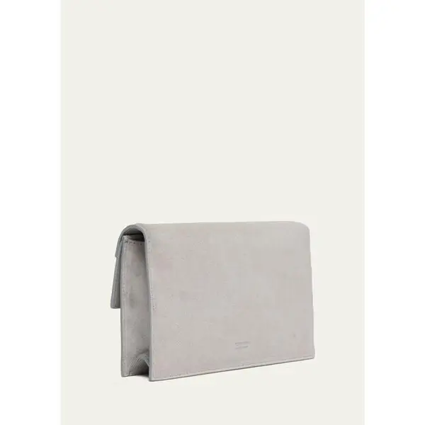 TOM FORD Mini Suede T-clasp Shoulder Bag